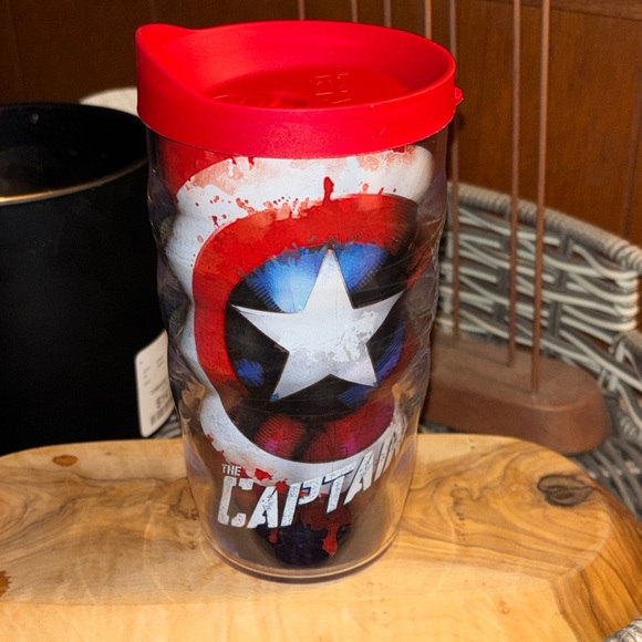 tervis | Dining | Marvel Captain America Double Wall Insulated Tervis ...